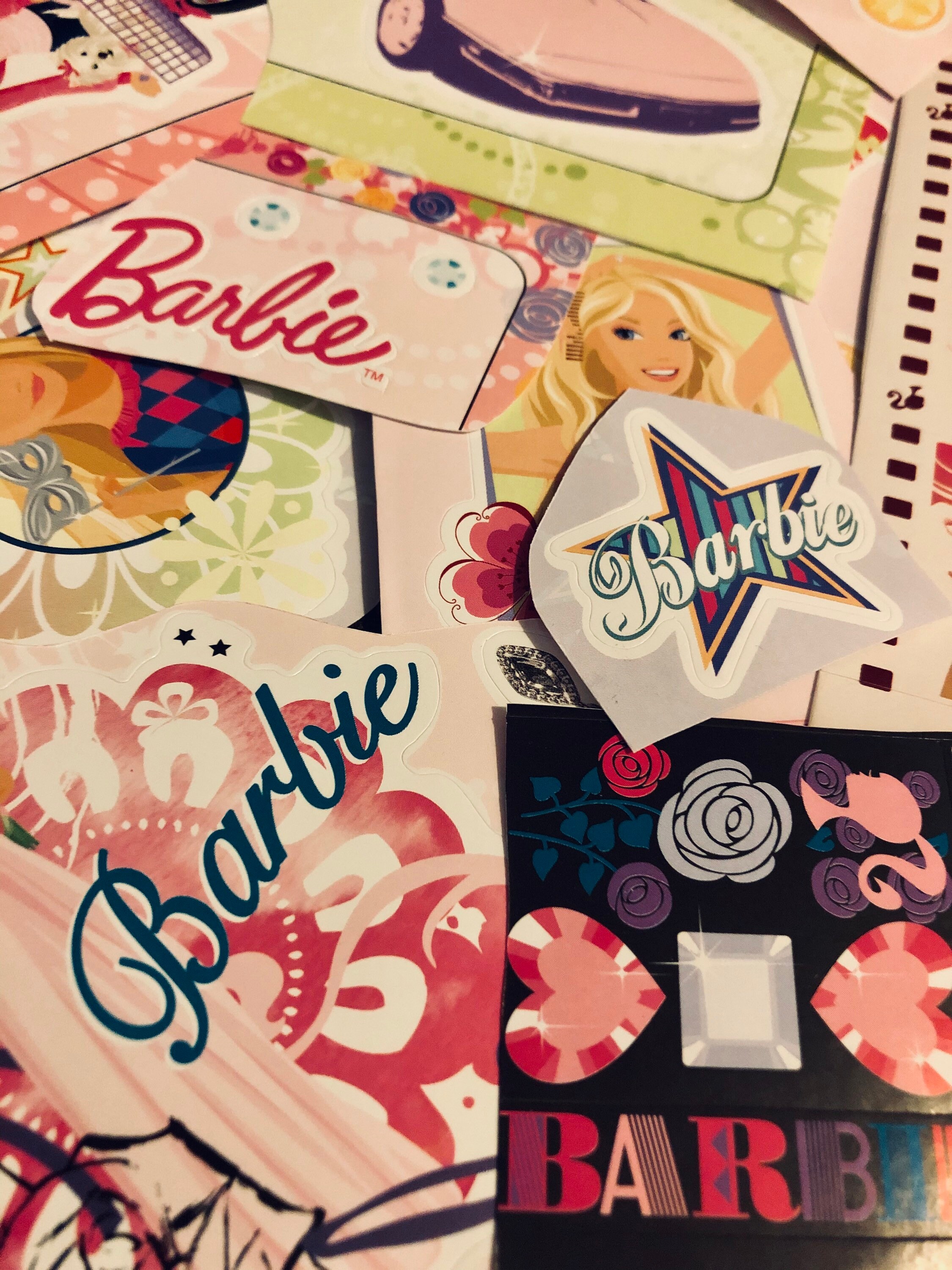 Original Mattel Barbie Graphics Girls Graphics Lot of 25 | Etsy