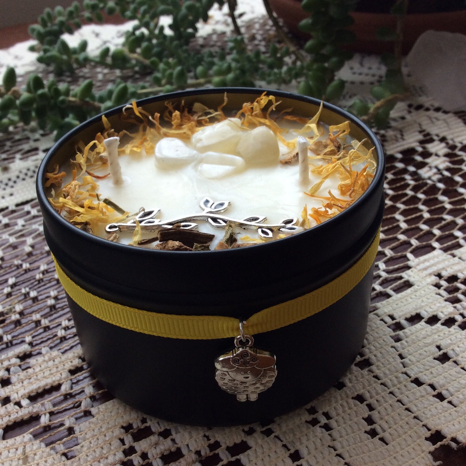 Imbolc Candle/wheel of the Year/ritual Candle/witchy Candle/sabbat ...