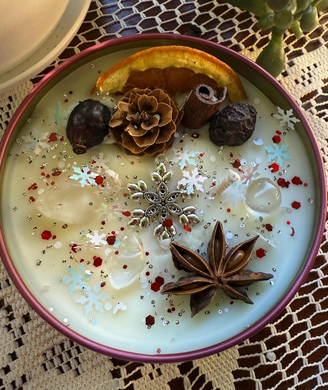 Yule Candle/holiday Candle/wheel of the Year/ritual Candle/winter ...