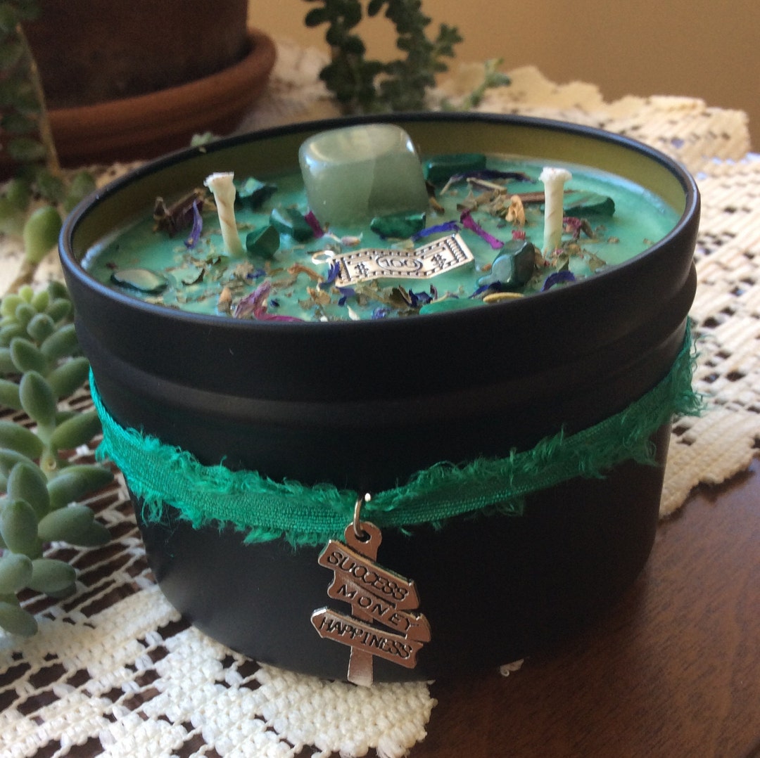 Prosperity Candle/abundance Candle/manifestation Candle/ Money Candle ...