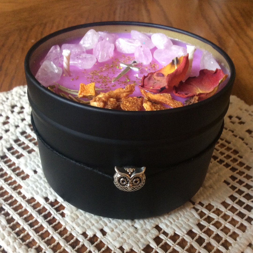 Goddess Athena/wisdom/creativity/aetna Offering Candle/witchy Candle ...