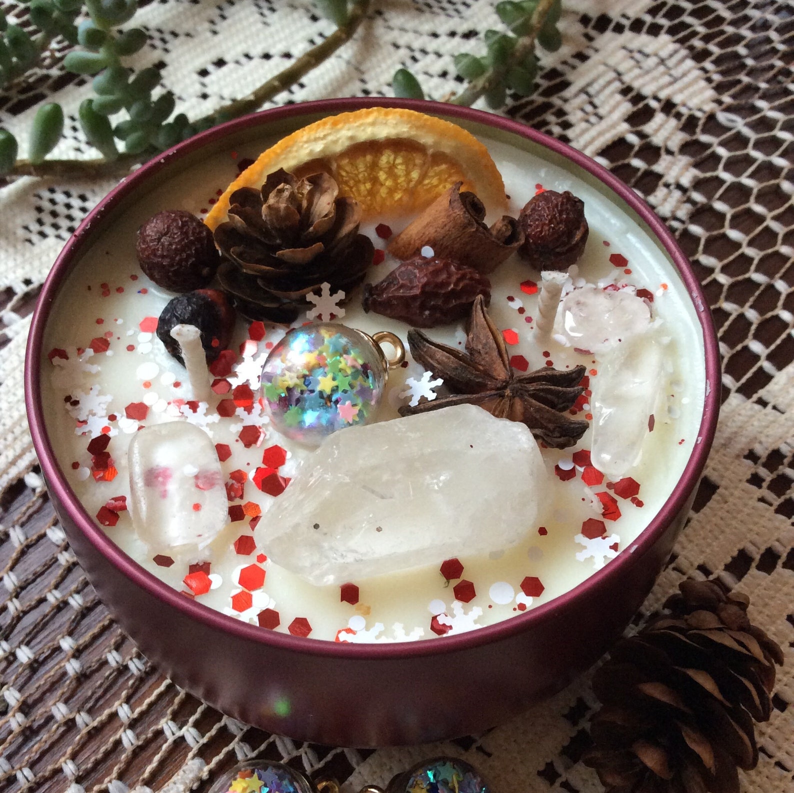 Yule Candle/holiday Candle/wheel of the Year/ritual - Etsy
