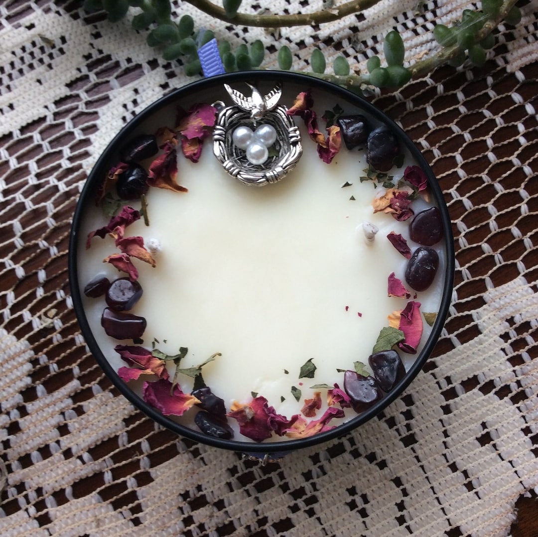 Ostara Candle/spring Equinox/ritual Candle/witchy Candle/spiritual ...
