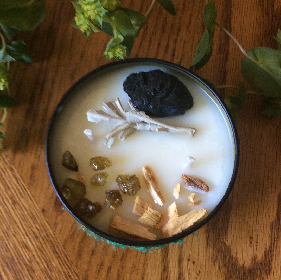Palo Santo Smudge Candle/Smudge Candle/Sage Candle/Cleanse & Purify ...