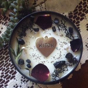 The Witch/witchy Candle/witchy Woman/spell Candle/ritual Candle/autumn ...