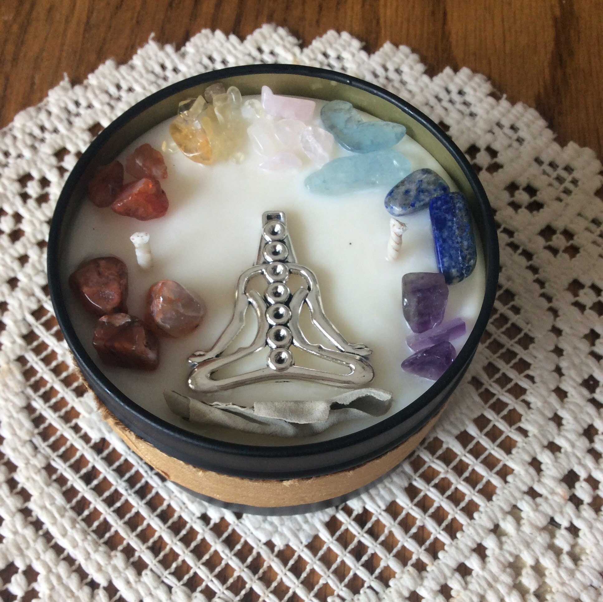 7 Chakras Candle Meditation Candle Yoga Candle Chakra - Etsy