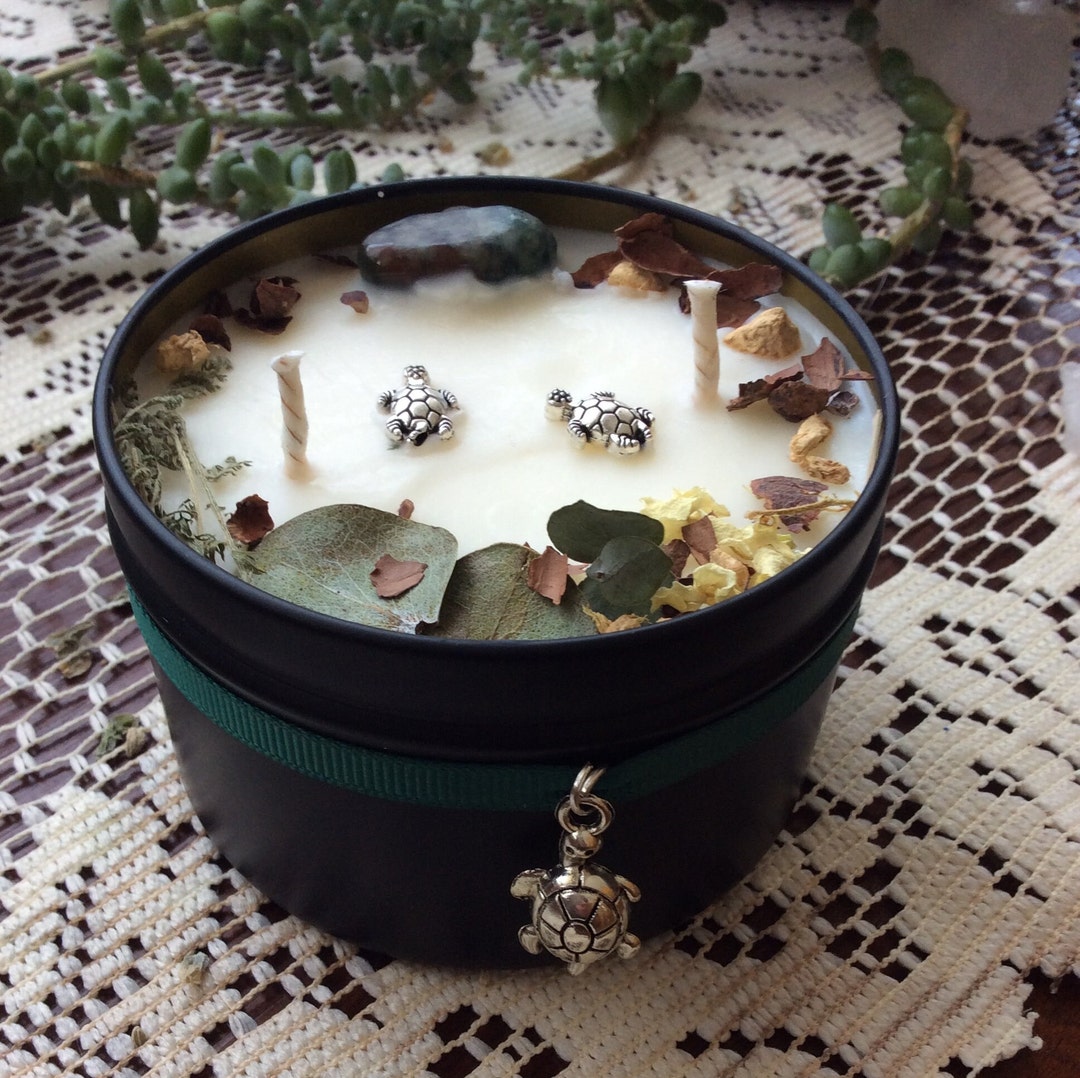 Tales of the Turtle/turtle Spirit/turtle Guide/intention Candle ...
