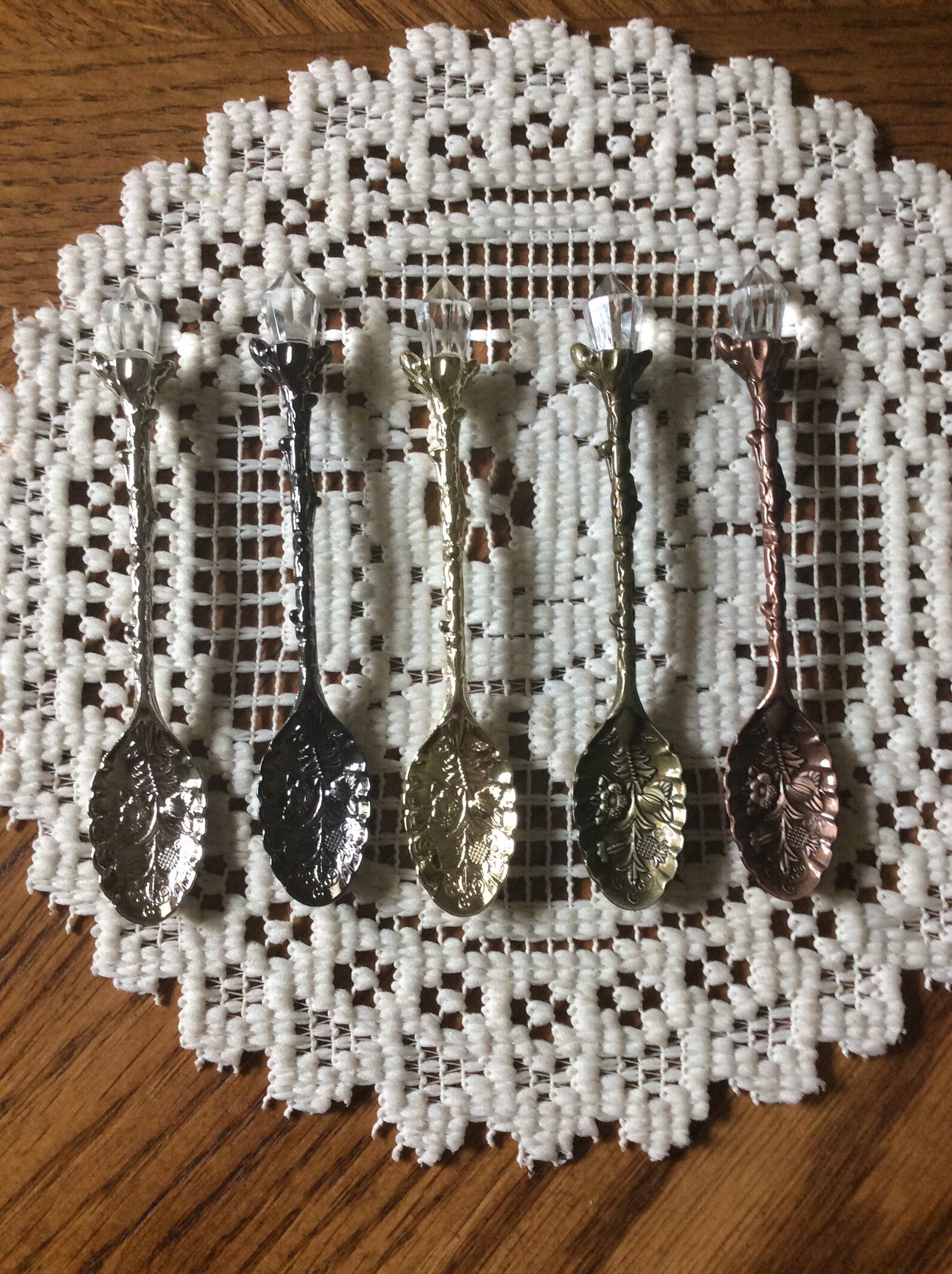 The Witches Tea/crystal Teaspoon/tea Magic/witchy Candle/spell - Etsy