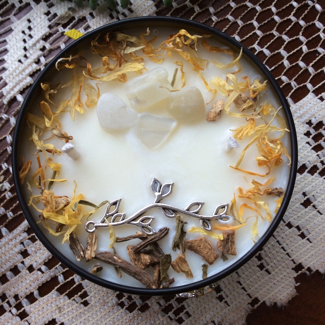 Imbolc Candle/wheel of the Year/ritual Candle/witchy Candle/sabbat ...