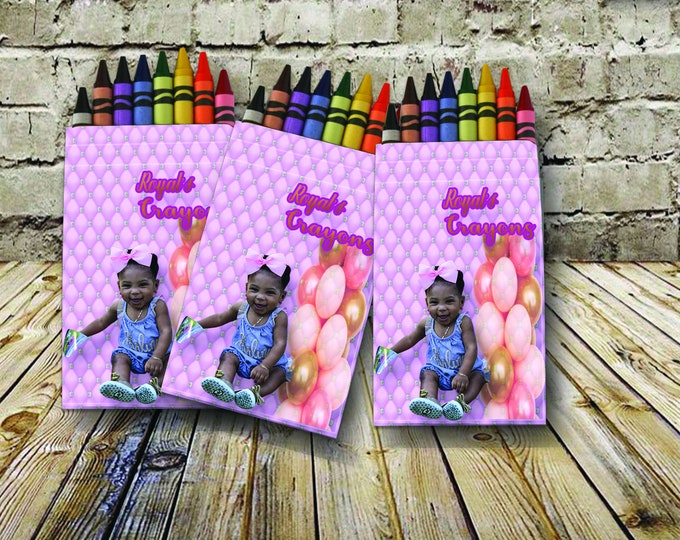 Custom Crayon Boxes - Etsy