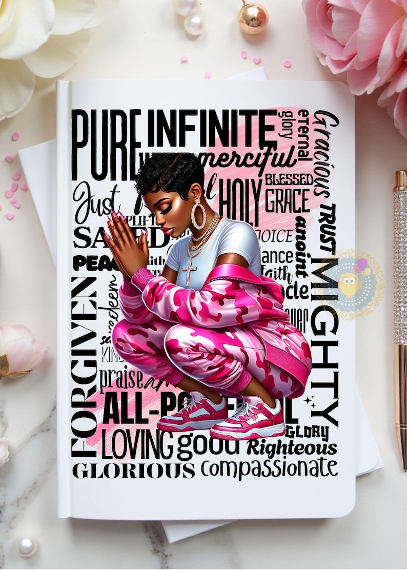 Editable Faith Journal Cover Templates: Christian Devotional (digital ...