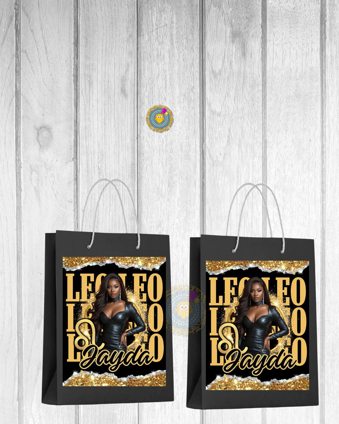 Birthday Favor Bags | Personalized Gift Bag | Digital Download - Etsy