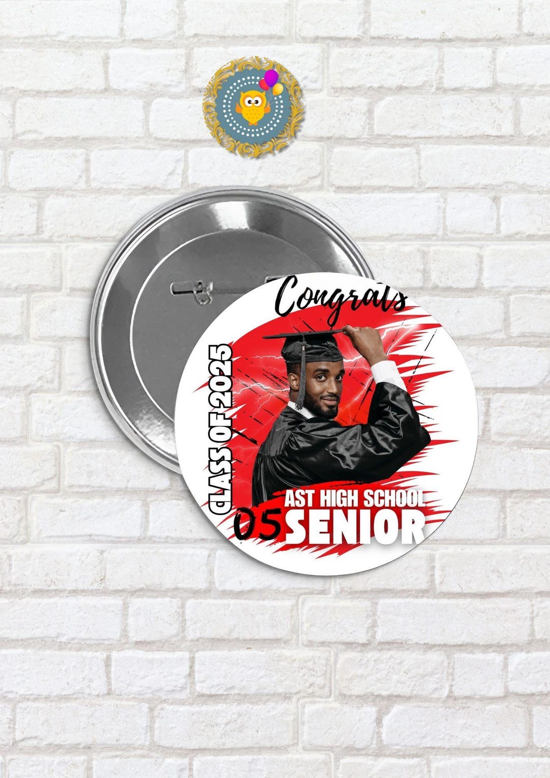 Graduation Buttons | Custom Buttons | Photo Buttons | Pin Buttons ...