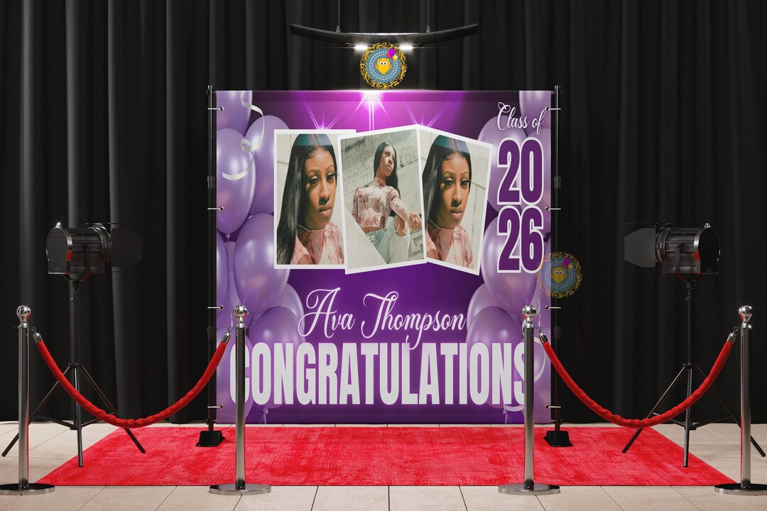 Backdrop | Graduation Backdrop | Graduation Backdrop Sign | Senior ...