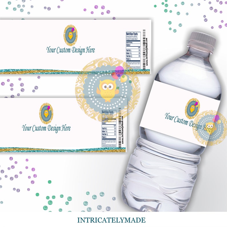 Custom Drink Labels - Personalized Label - Sports Drink Labels - Custom ...