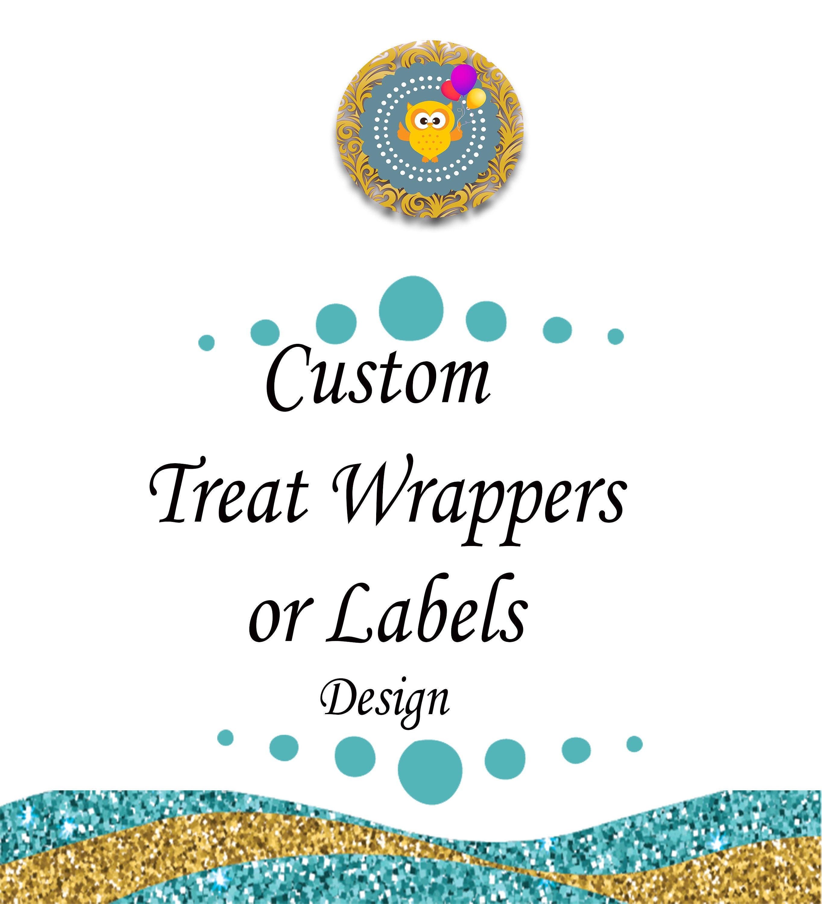 Candy Wrappers - Candy - Personalized Wrapper - Custom Candy Wrapper - Etsy
