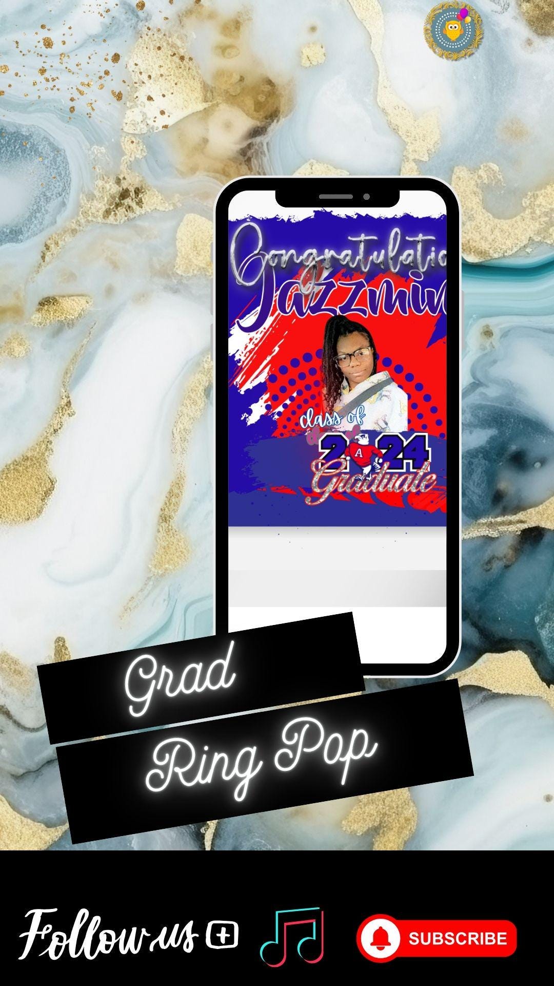Ring Pop PNG | Graduation Decor | Graduation Decoration Printable ...