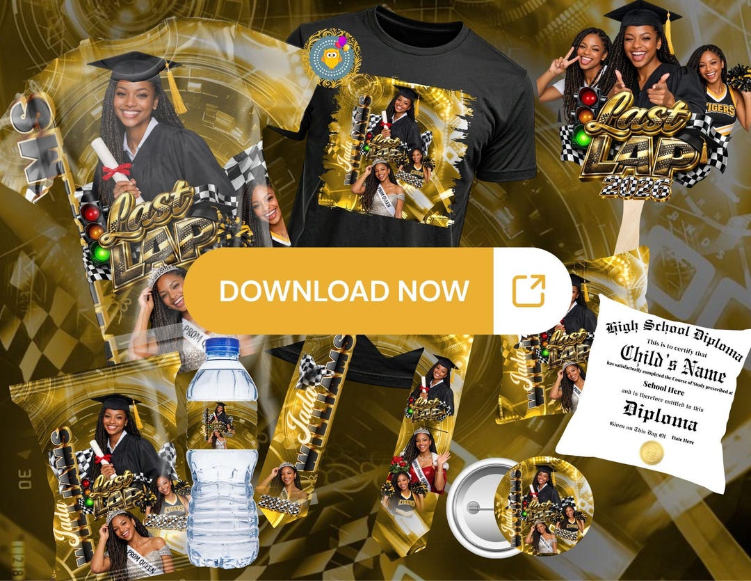 Graduation Bundle | Graduation Bundle Template | Graduation Favors ...