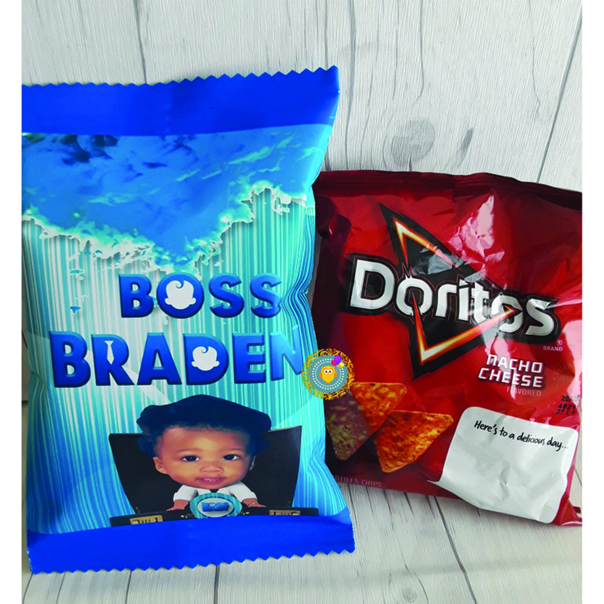 Chip Bags Boss Chip Bags Boss Party Boss Boss Snack | Etsy