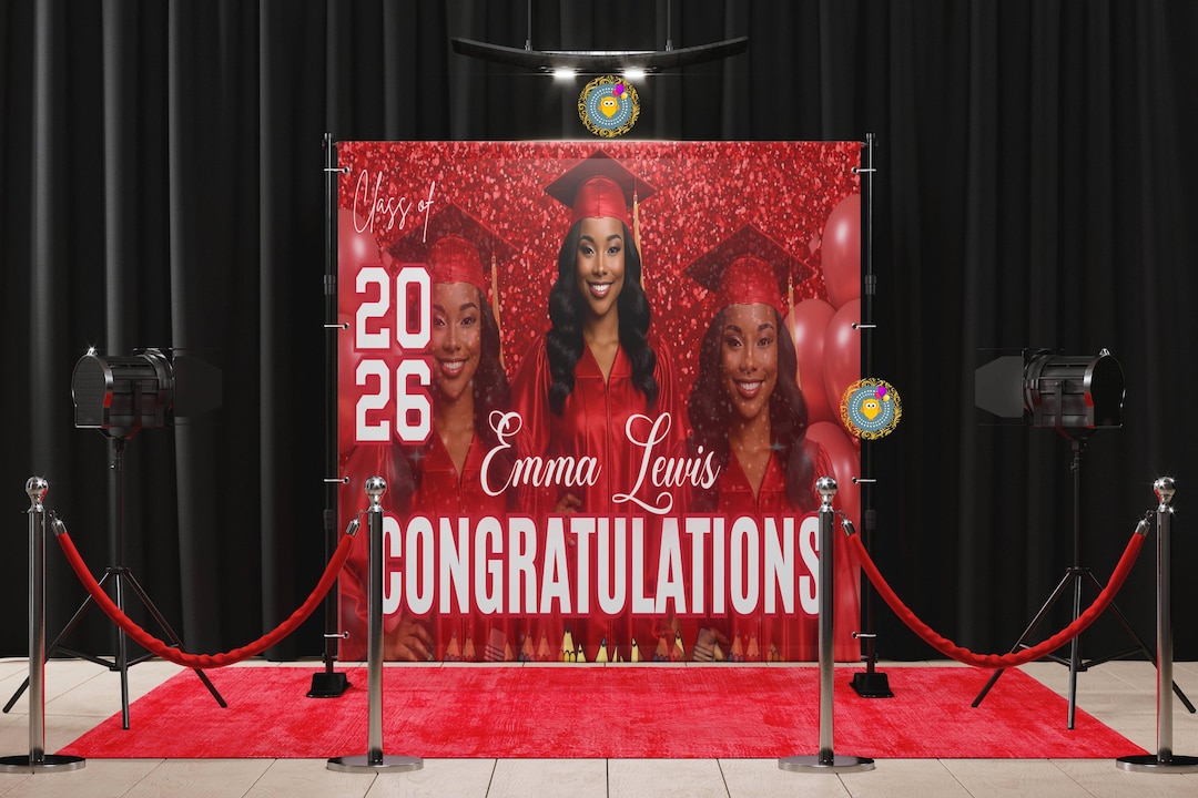 Backdrop | Graduation Backdrop | Graduation Backdrop Sign | Senior ...