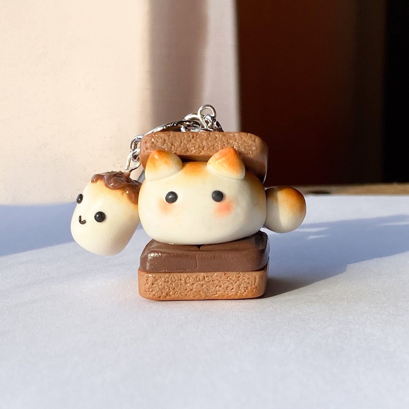 Polymer Clay Keychain - Etsy