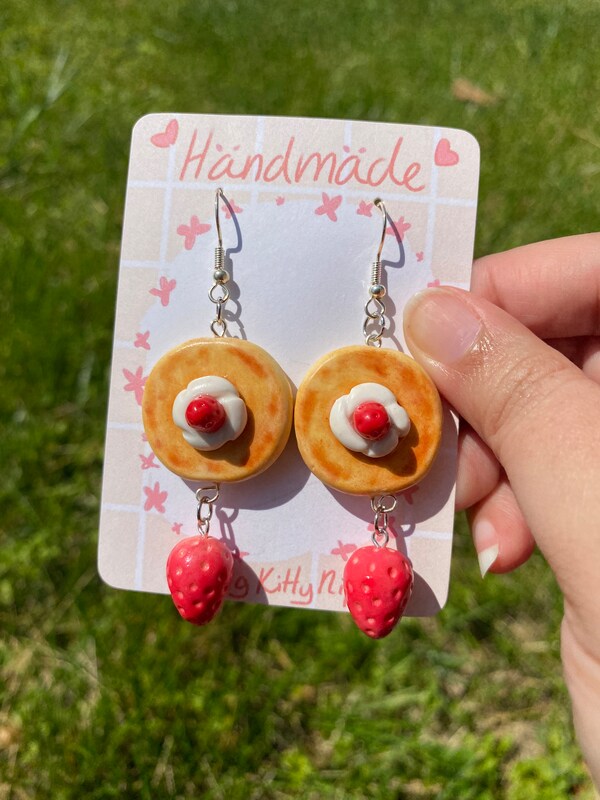 Mini Polymer Clay Cereal Froot Loops Bowl Charm Earrings or Necklace ...