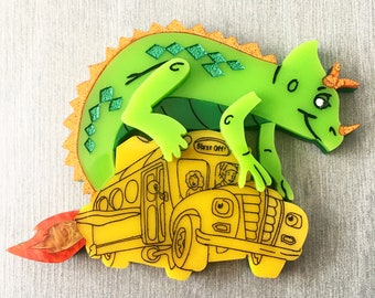 Magic School Bus Art | Etsy