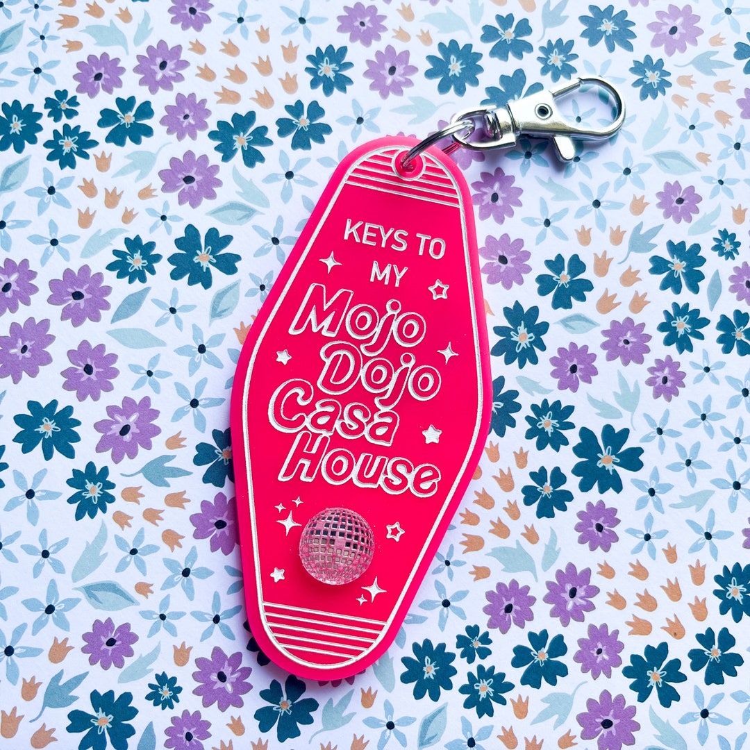 Dream House Keychain, Retro House Keychain, Mojo Dojo Casa House ...
