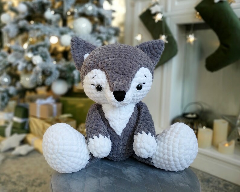 Mother & Baby Wolf Plush Stuffed Animals Large Woodland Giant | Etsy