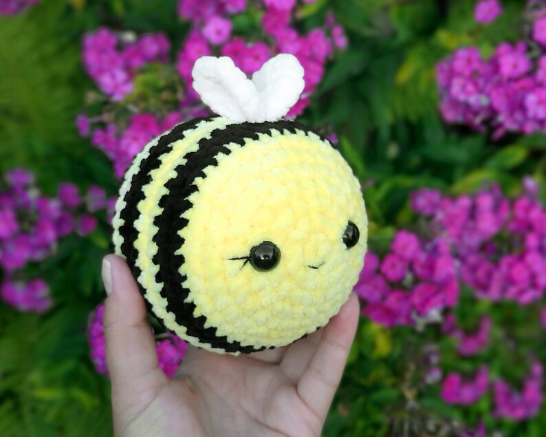 Crochet Bee Plush Bumble Bee Stuffed Toy Etsy crochet-bee-plush-bumble-bee-stuffed-toy-etsy