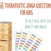 Therapy Sticker, Jenga Questions, Jenga Conversation Starters, Diy ...