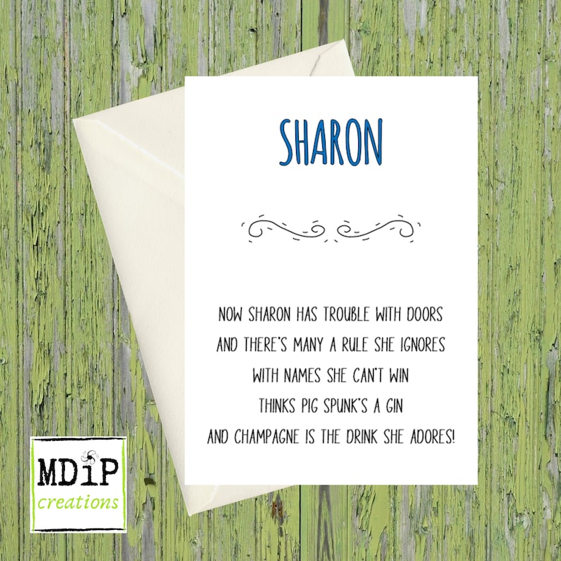 Poem Card Personalised Poem Card for Friend Original Poem - Etsy