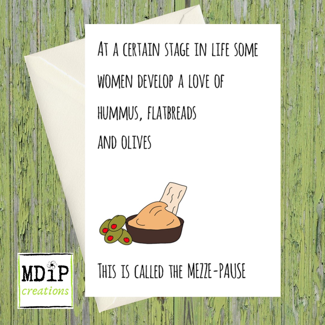 Funny Menopause Card, Funny Birthday Card for Her, Card for Menopausal ...