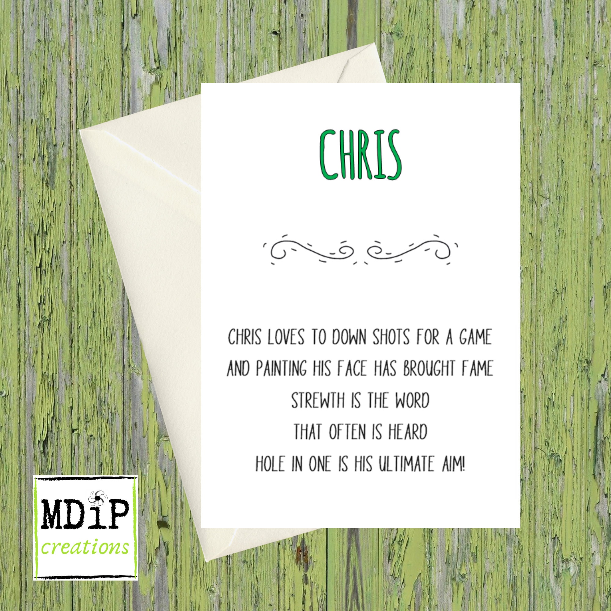 Poem Card Personalised Poem Card for Friend Original Poem - Etsy