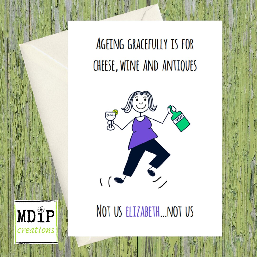 Menopause Card Personalised, Funny Menopause Birthday Card, Menopause ...