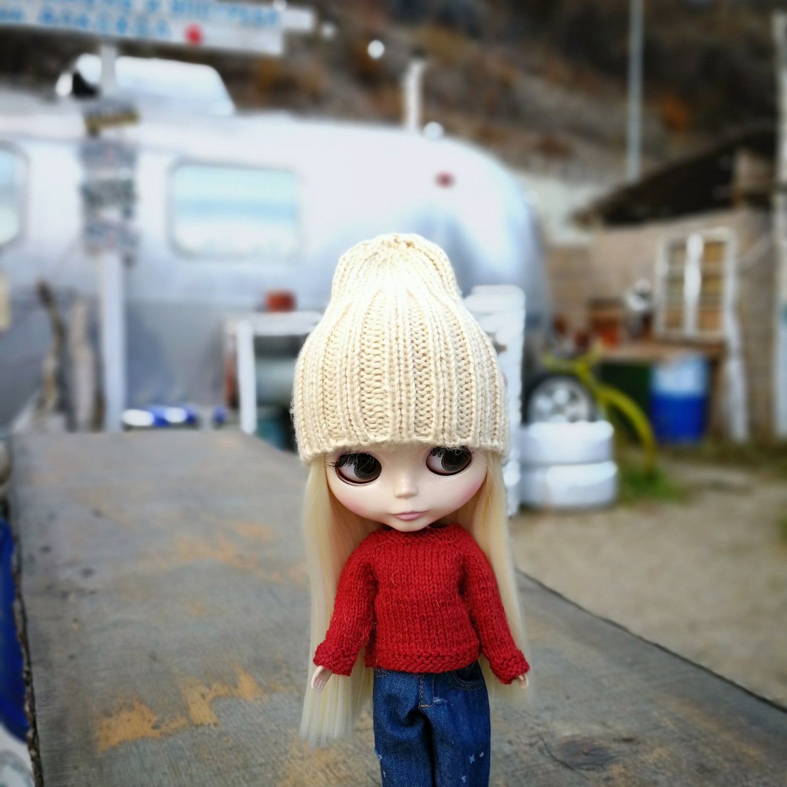 Blythe Clothes Blythe Hat Blythe Outfit Knitted Blythe Hat - Etsy