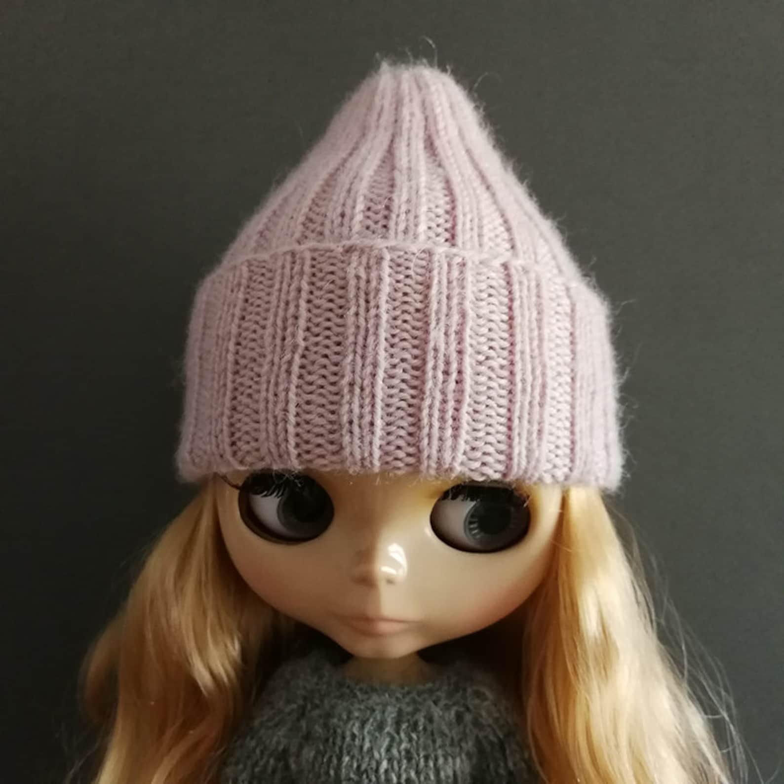 Blythe Pattern for Blythe Doll PDF File Blythe Knitted Beanie | Etsy