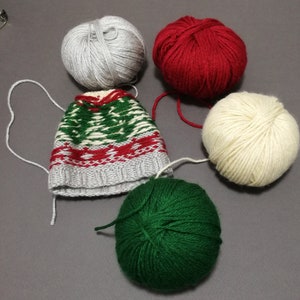 Set of 3 Christmas Hats Patterns for Blythe Doll KNITTING PATTERN ...