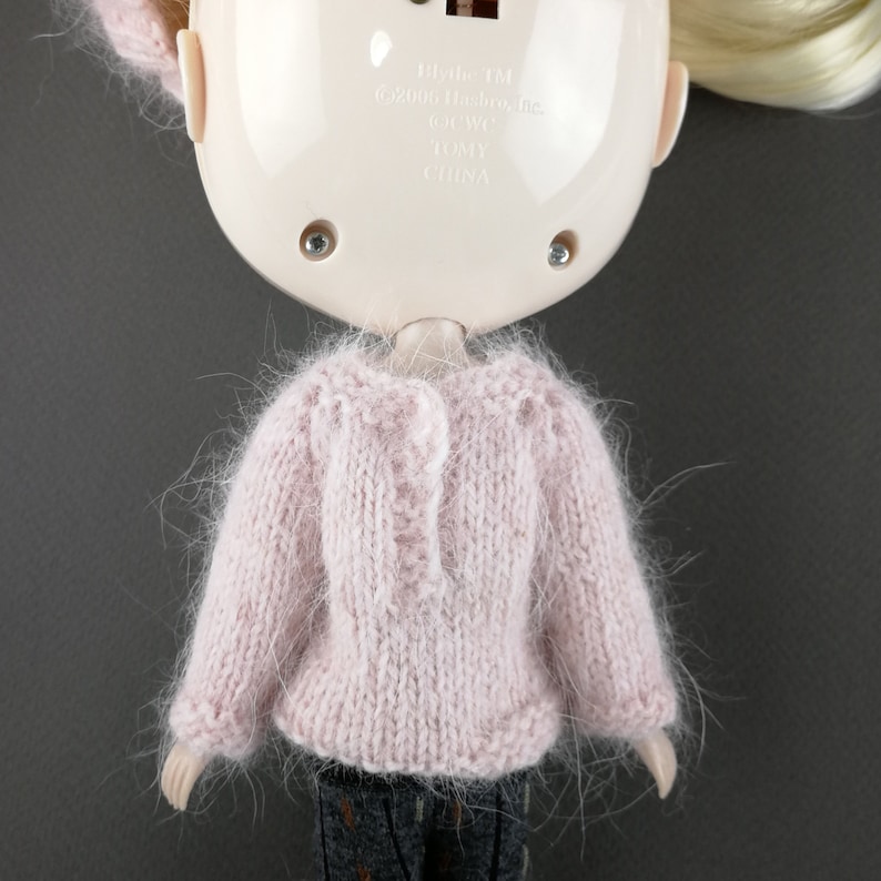 Blythe Doll Sweater PDF Pattern: Seamless Raglan Knit (digital Download ...