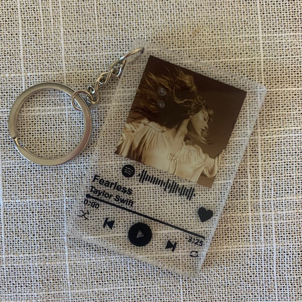 Spotify Keychain - Etsy