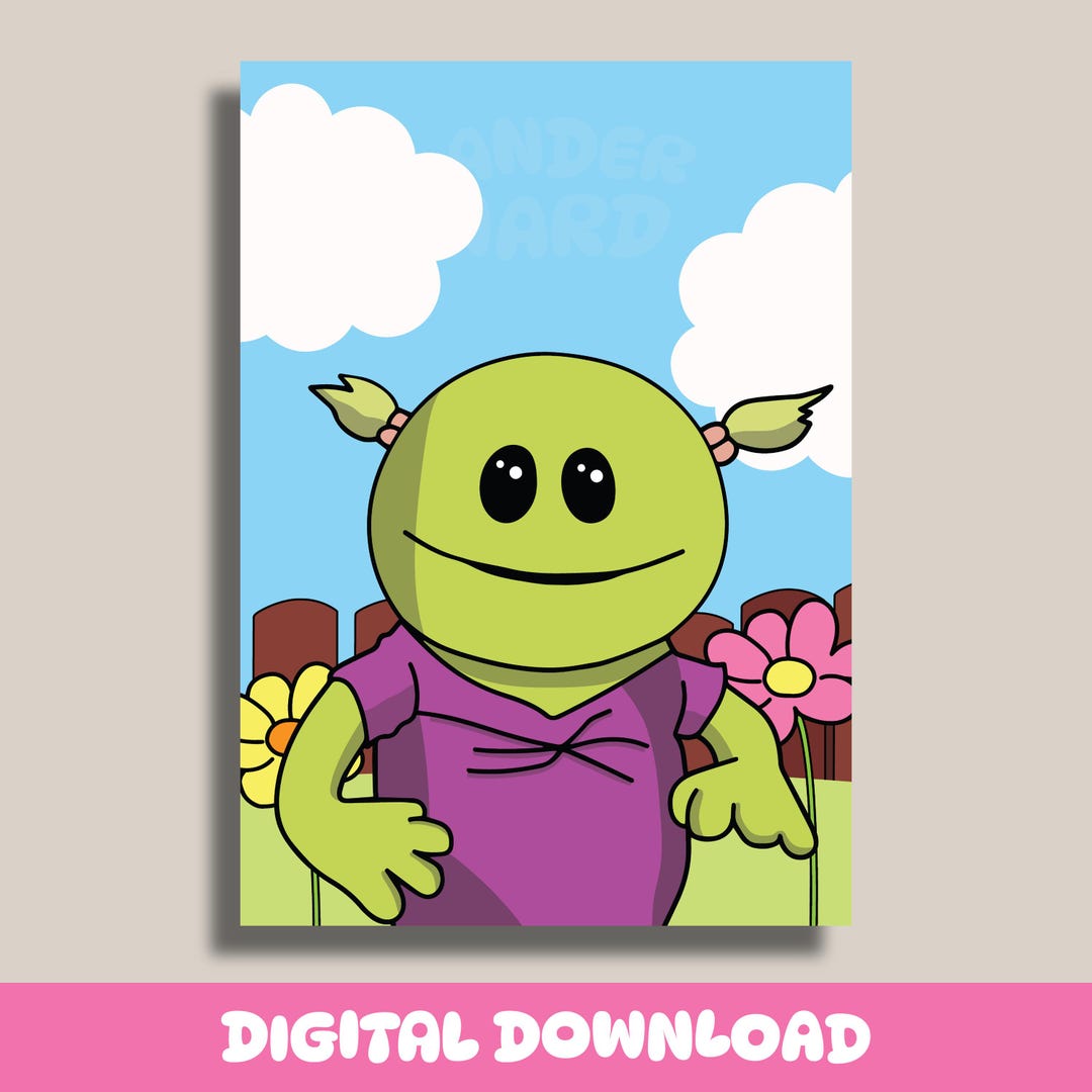 Gym Mona Digital Art Print – Nanalan' Illustration | A4 Digital ...