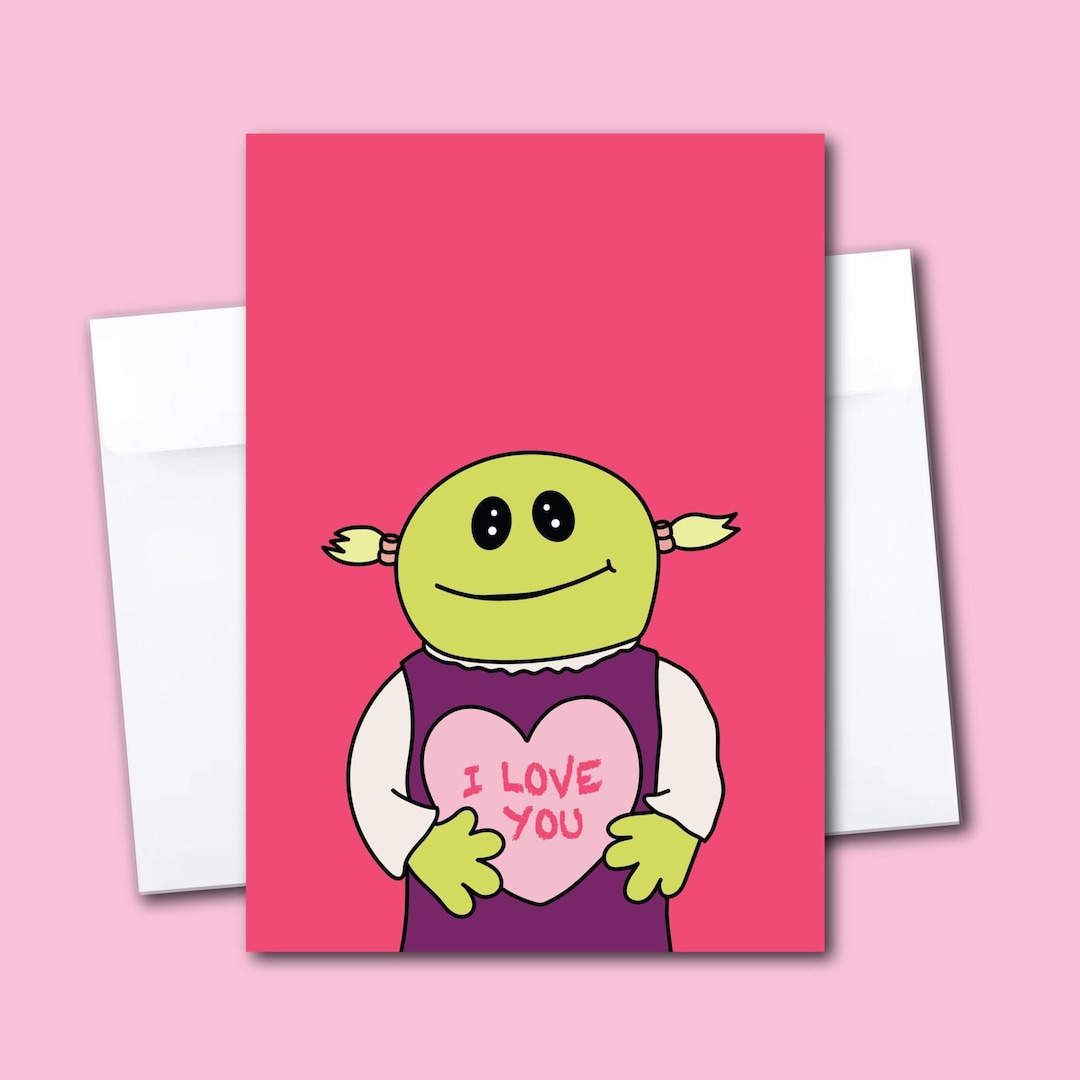 Nanalan' "i Love You" Card | Blank With Envelope | Anniversary ...