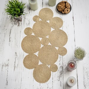 Home Decor, Natural Rope Table Runner / Tablecloth, Best Housewarming ...