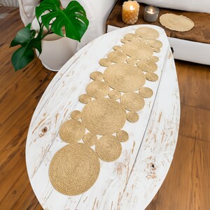 Farmhouse Rope Table Runner Farmhouse Decor Rustic Table - Etsy