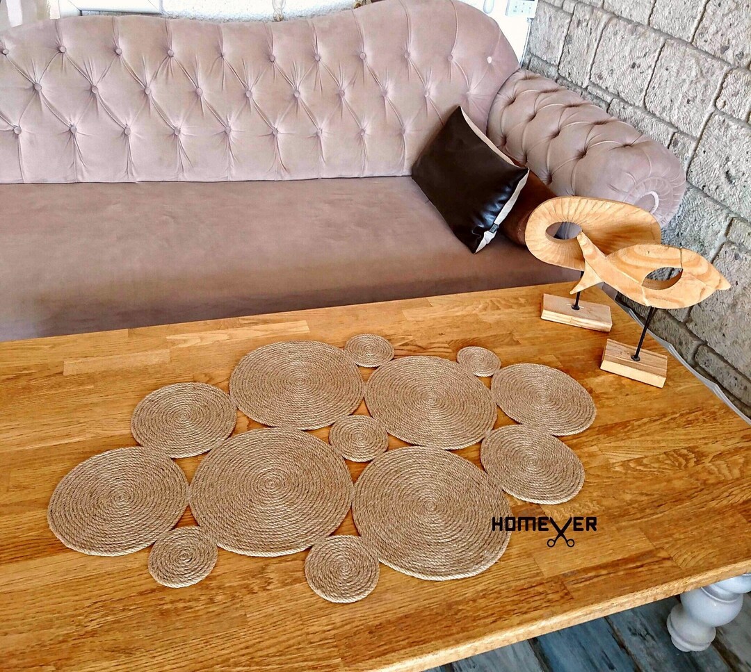 Home Decor Natural Rope Table Runner / Tablecloth Best - Etsy