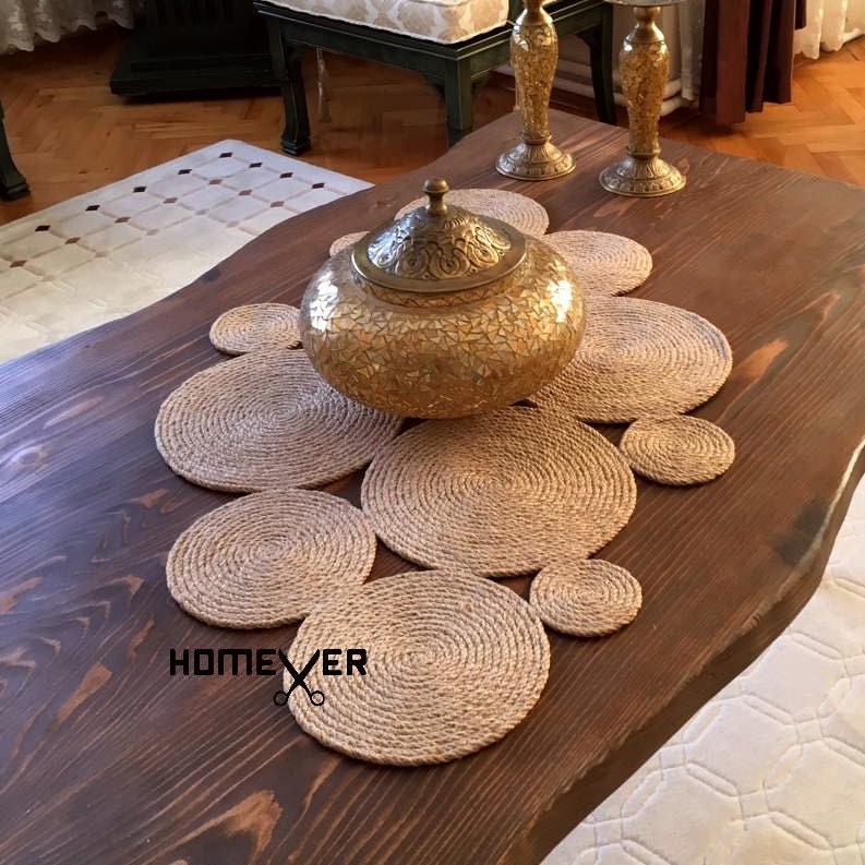 Home Decor Natural Rope Table Runner / Tablecloth Best | Etsy