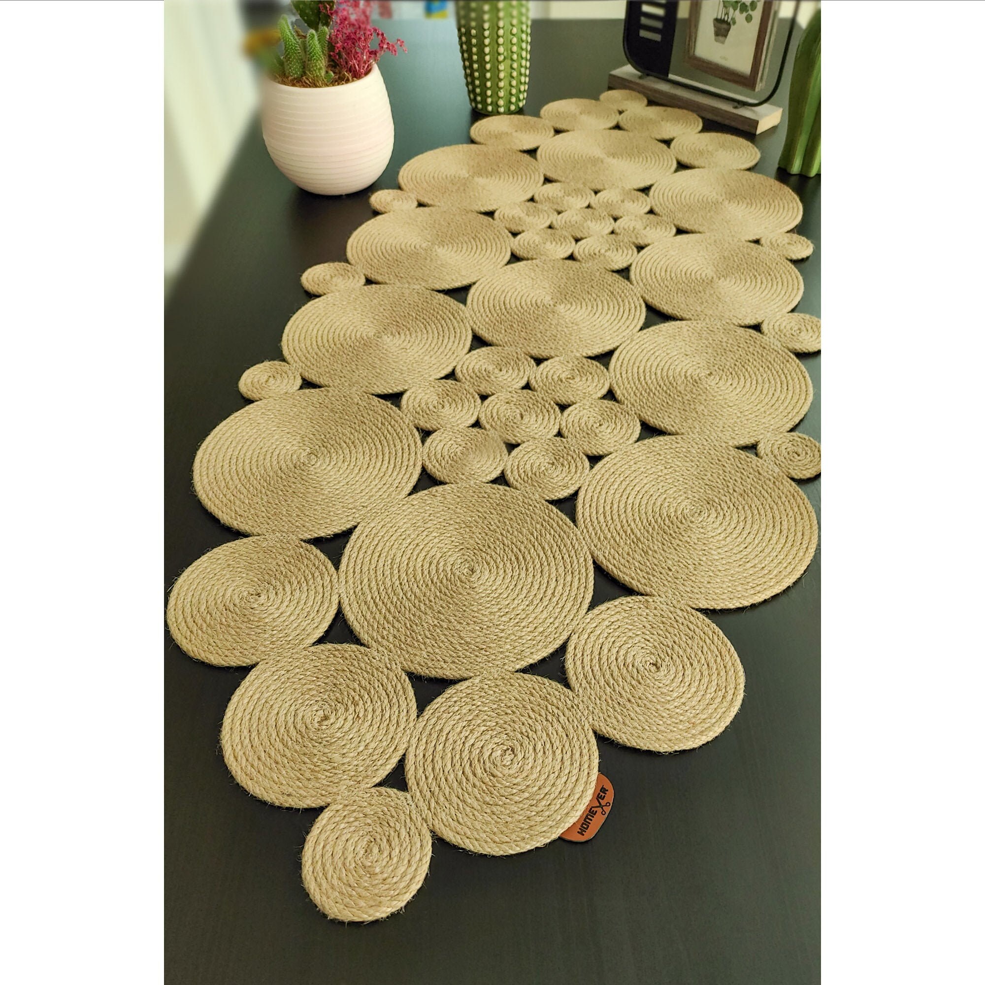 Transitional Home Decor Rustic Rope Table Runner Best - Etsy Israel