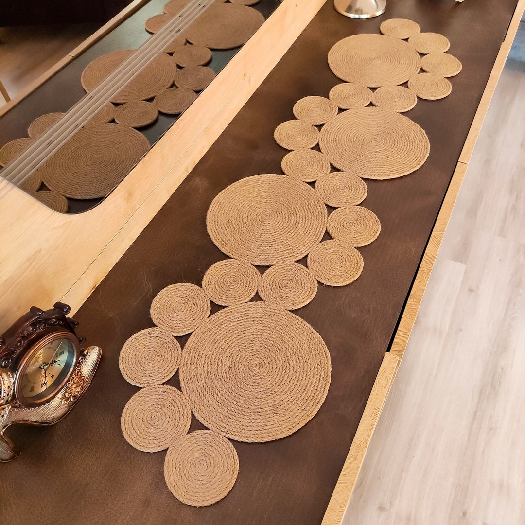 Transitional Home Decor, Natural Rope Table Runner, Best Housewarming ...