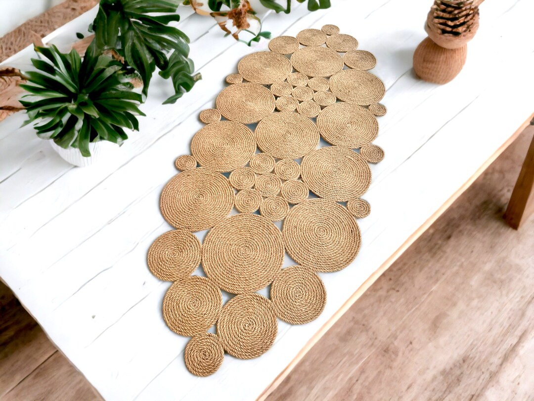 Transitional Home Decor, Rustic Rope Table Runner, Best Housewarming ...