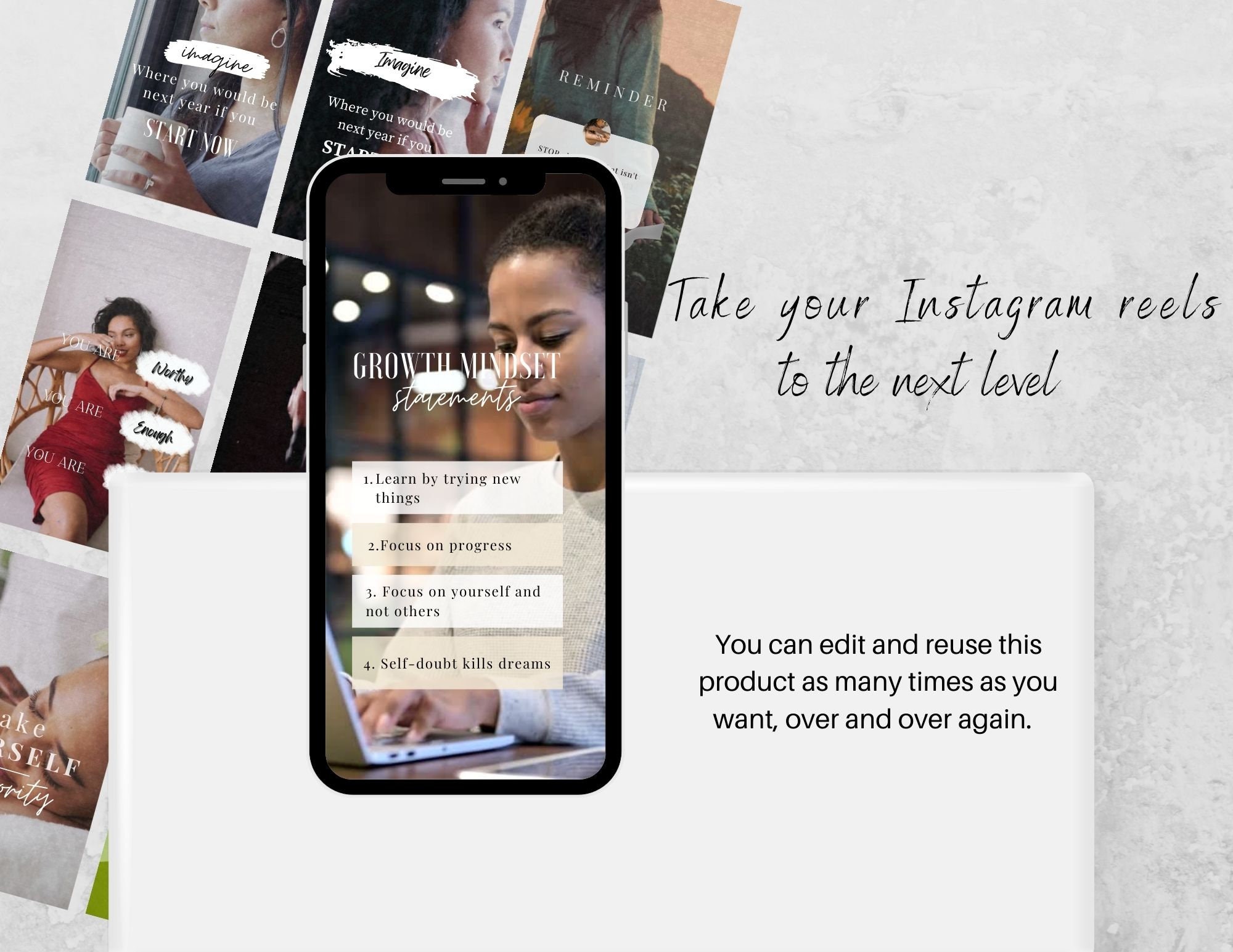 15 Instagram Video Reel Templates | Motivational Reels | Canva ...